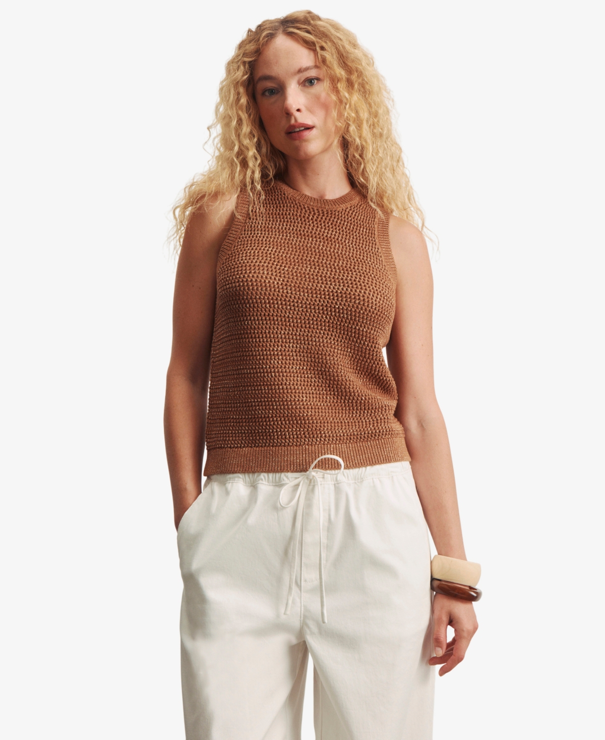 Click here for Sanctuary Womens State Crewneck Halter Tank Top -... prices