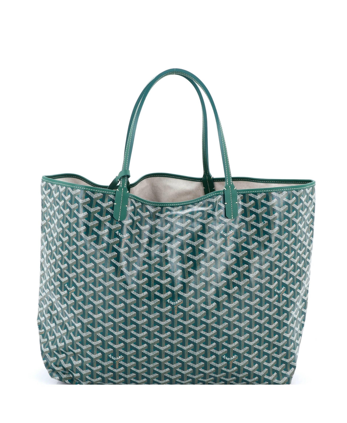 Click here for Pre-Owned Goyard Gm Saint Louis Tote Coated Canvas... prices