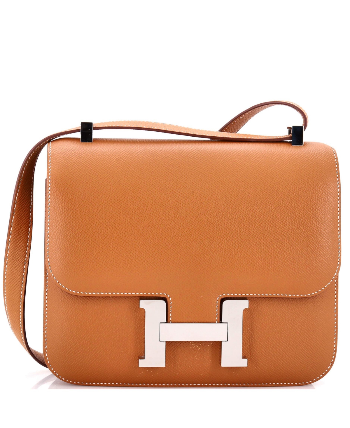 Click here for Pre-Owned HERMES 24 Constance Bag Epsom - Brown prices