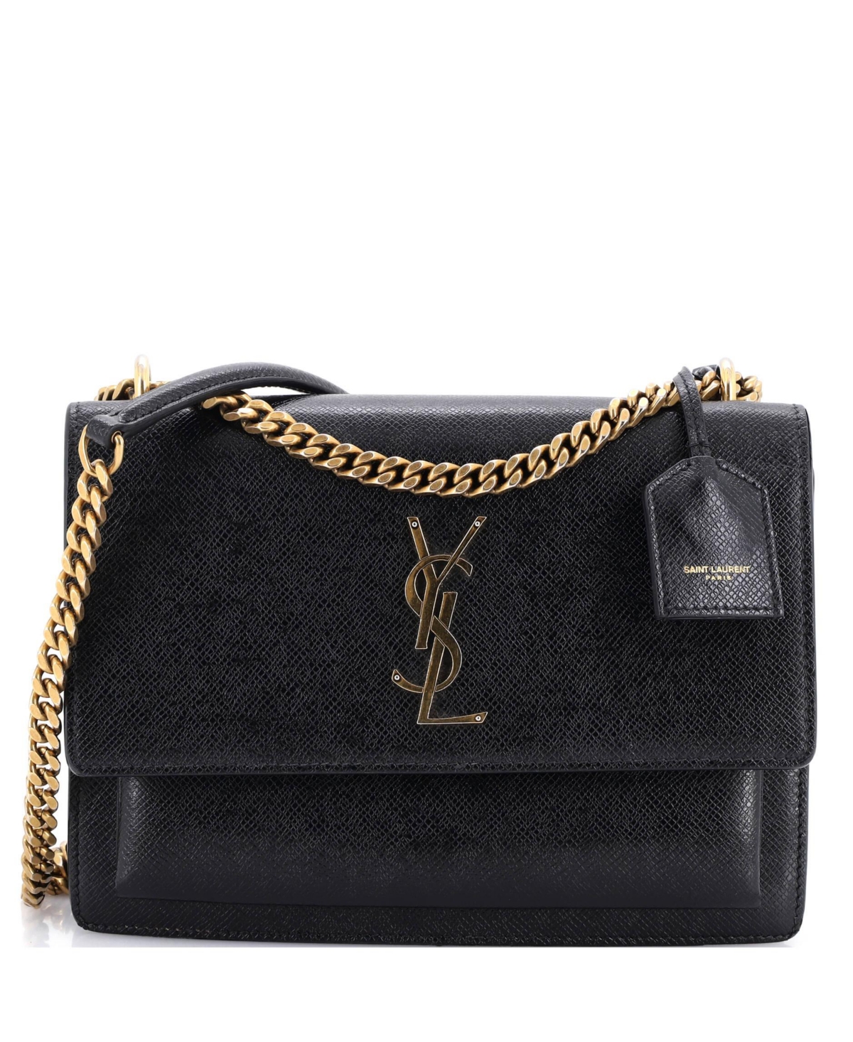 Click here for Pre-Owned Saint Laurent Medium Sunset Crossbody Ba... prices