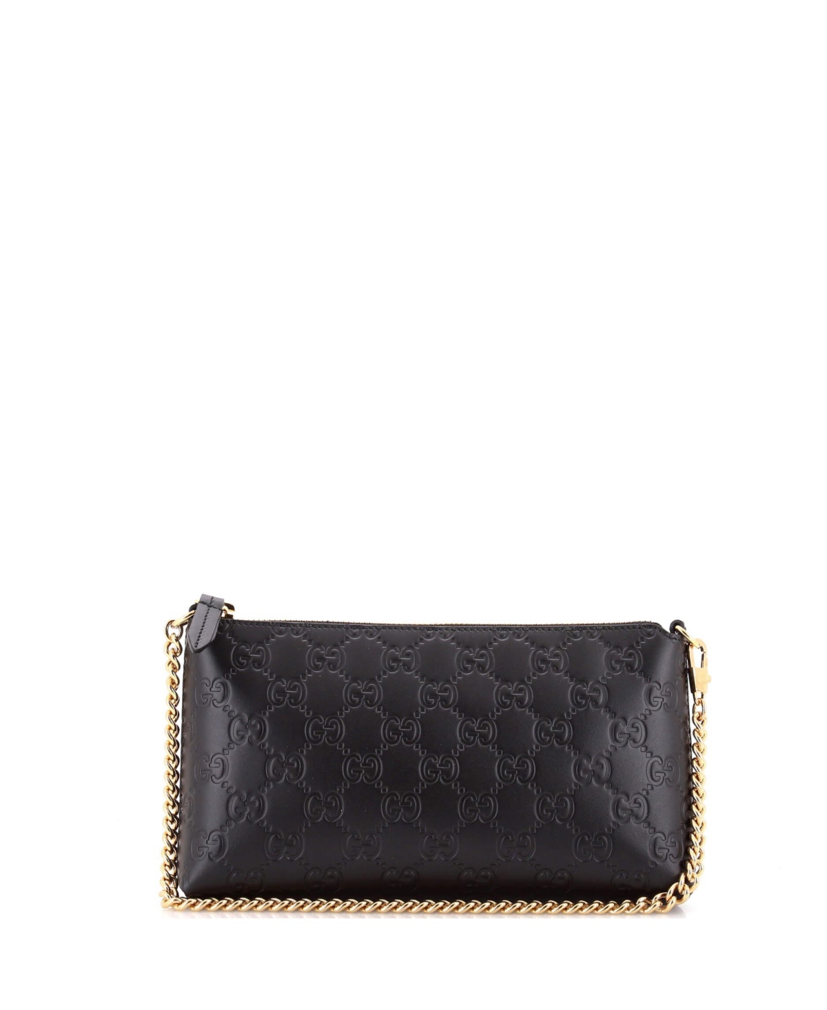 Click here for Pre-Owned Gucci Chain Wristlet Wallet Guccissima L... prices