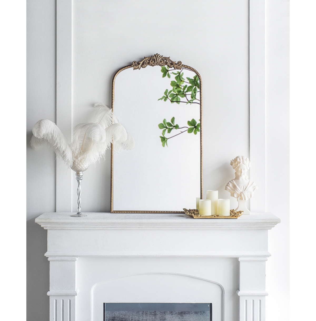 Click here for Busdays 24" x 42" Arch Mirror  Baroque I... prices