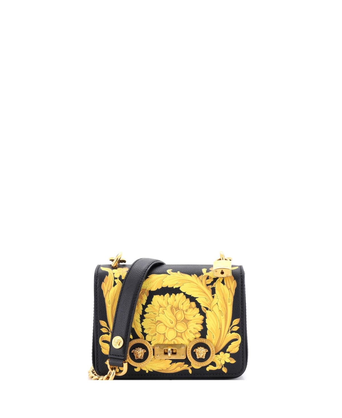 Click here for Pre-Owned Versace Small Medusa Padlock Icon Flap B... prices