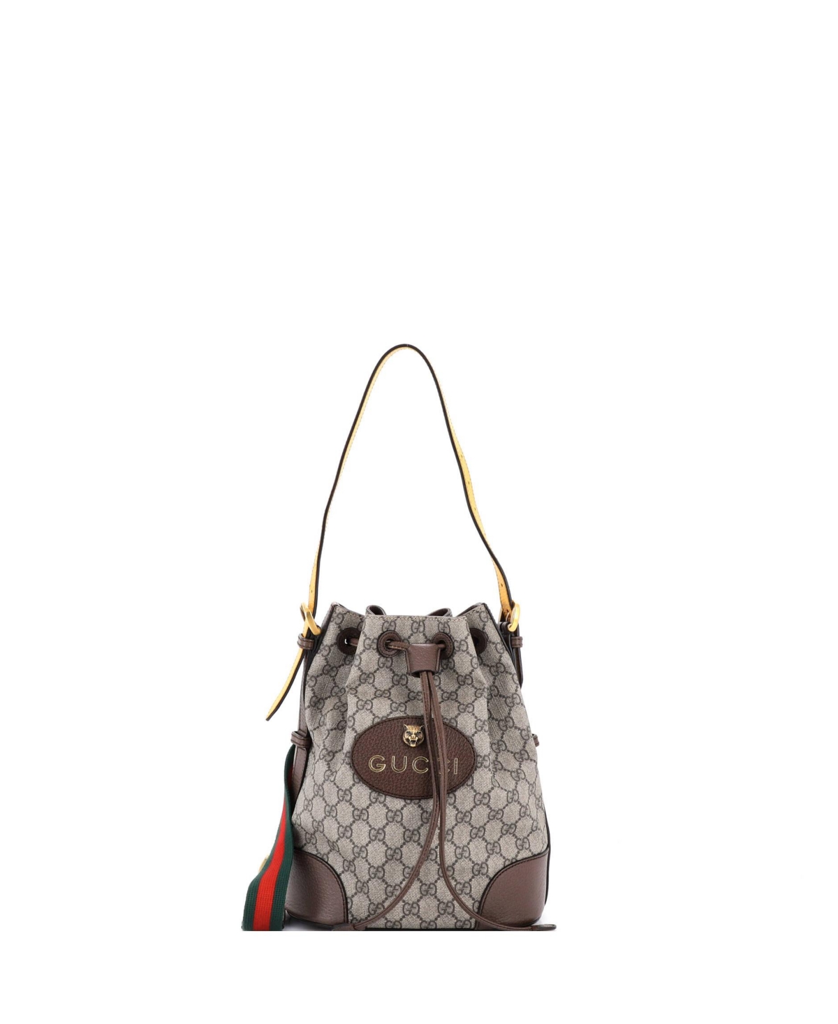 Click here for Pre-Owned Gucci Mini Neo Vintage Drawstring Bucket... prices
