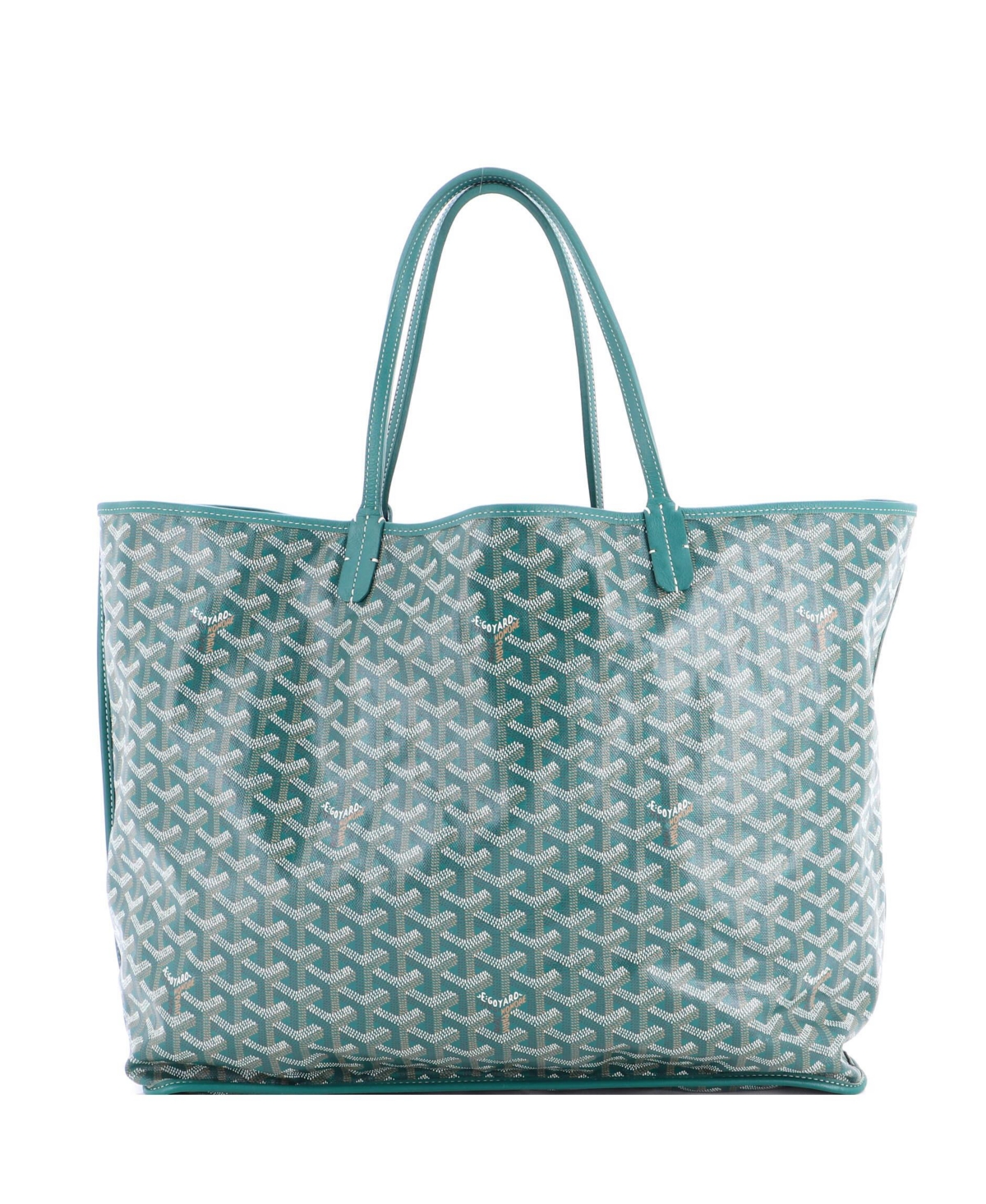 Click here for Pre-Owned Goyard Gm Anjou Reversible Tote Coated C... prices