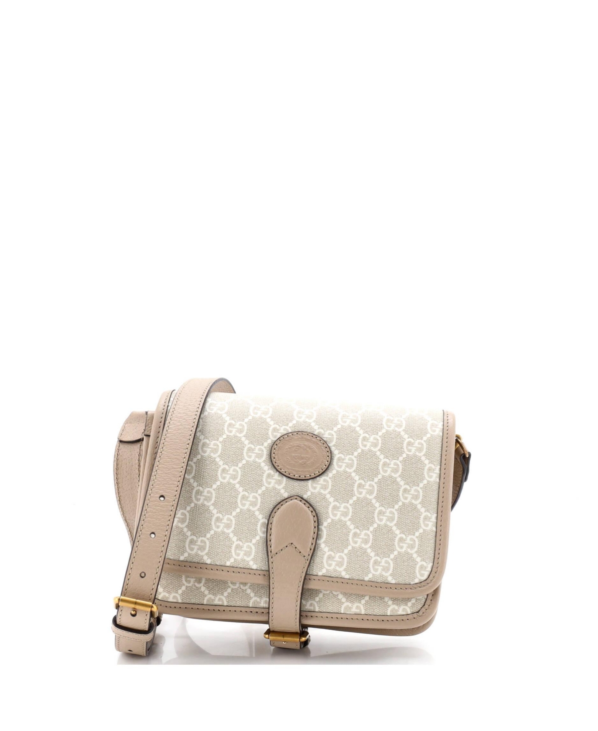 Click here for Pre-Owned Gucci Mini Interlocking G Patch Messenge... prices