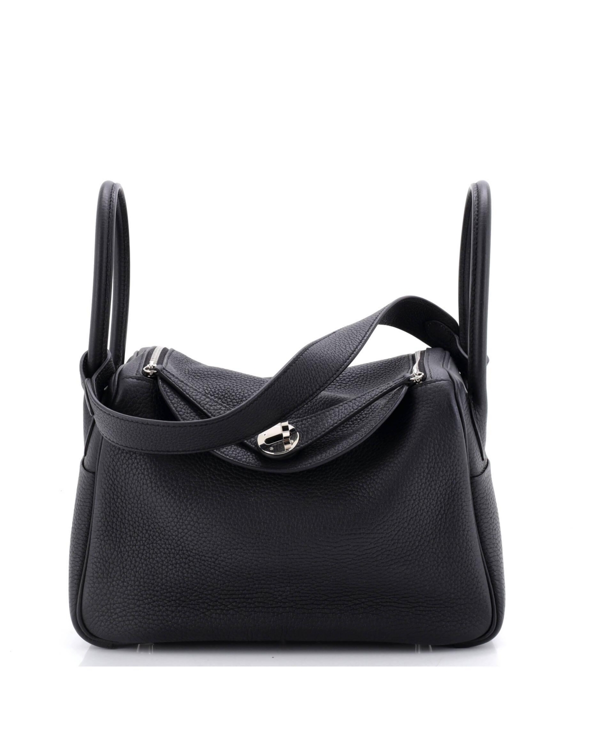 Click here for Pre-Owned HERMES 26 Lindy Bag Clemence - Black prices