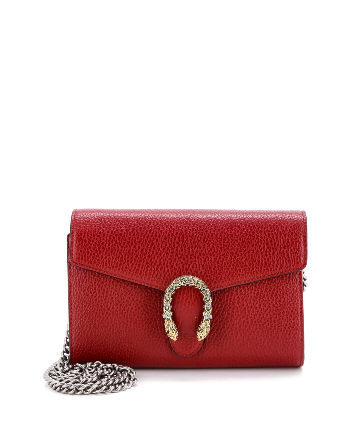 Click here for Pre-Owned Gucci Small Dionysus Chain Wallet Leathe... prices