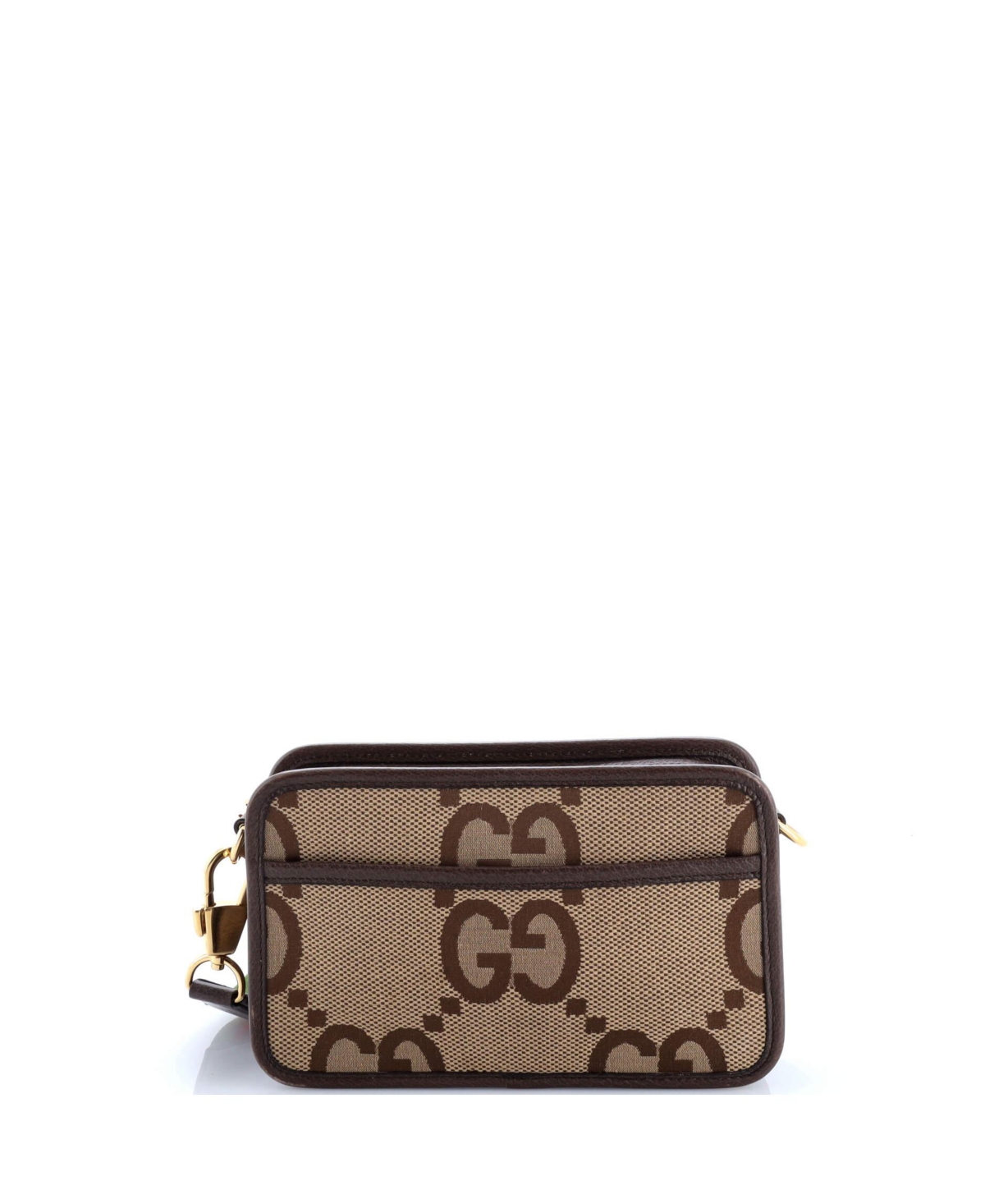 Click here for Pre-Owned Gucci Mini Camera Bag Jumbo Gg Canvas -... prices