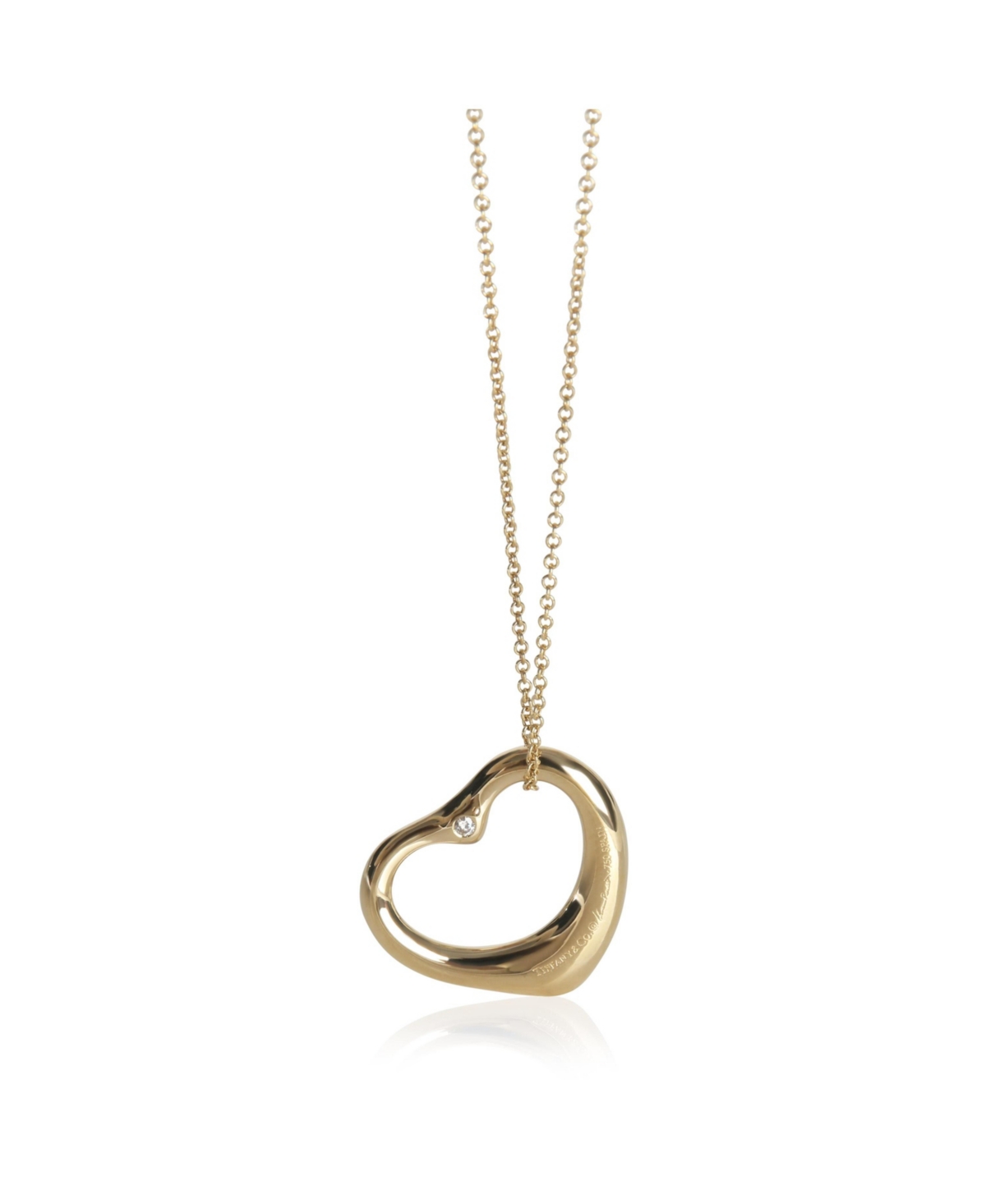 Click here for Pre-Owned Tiffany & Co Yellow Gold Diamond Elsa Pe... prices