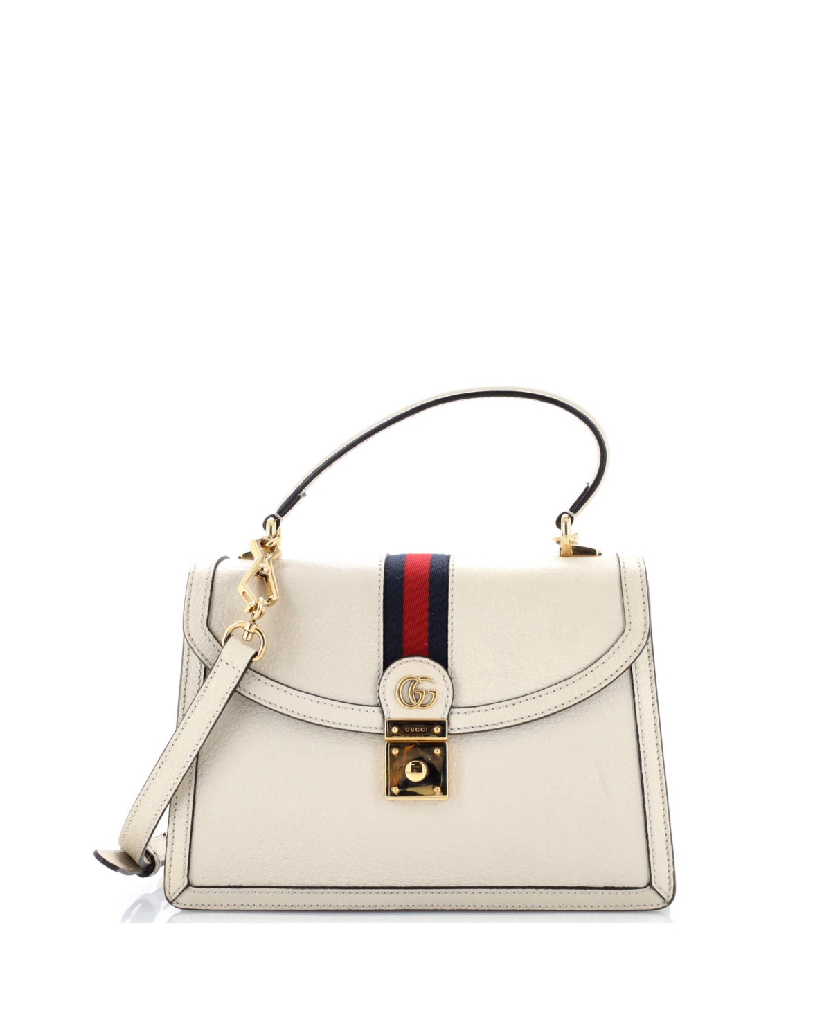 Click here for Pre-Owned Gucci Small Ophidia Flap Top Handle Bag... prices