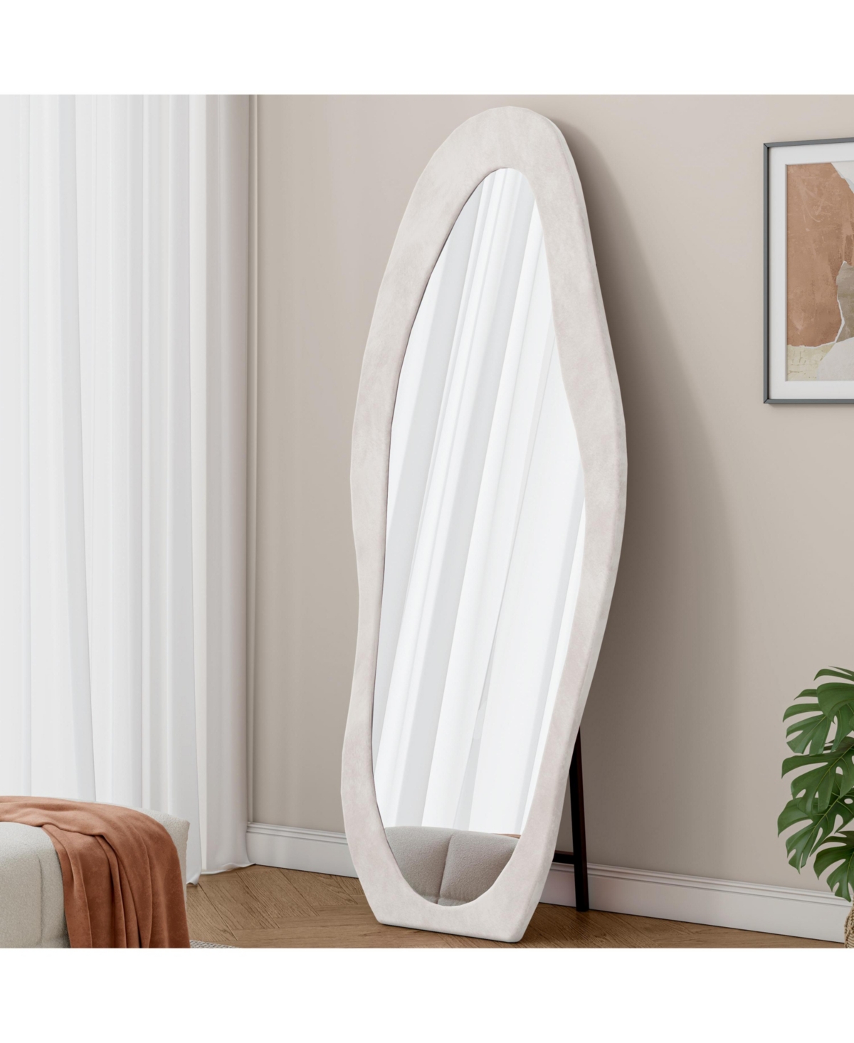 Click here for Busdays 63"x24" Irregular Wavy Full-Leng... prices