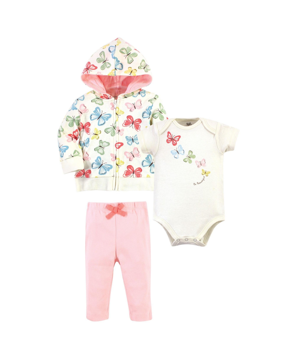 Click here for Touched by Nature Baby Girls Natural Cotton Hoodie... prices