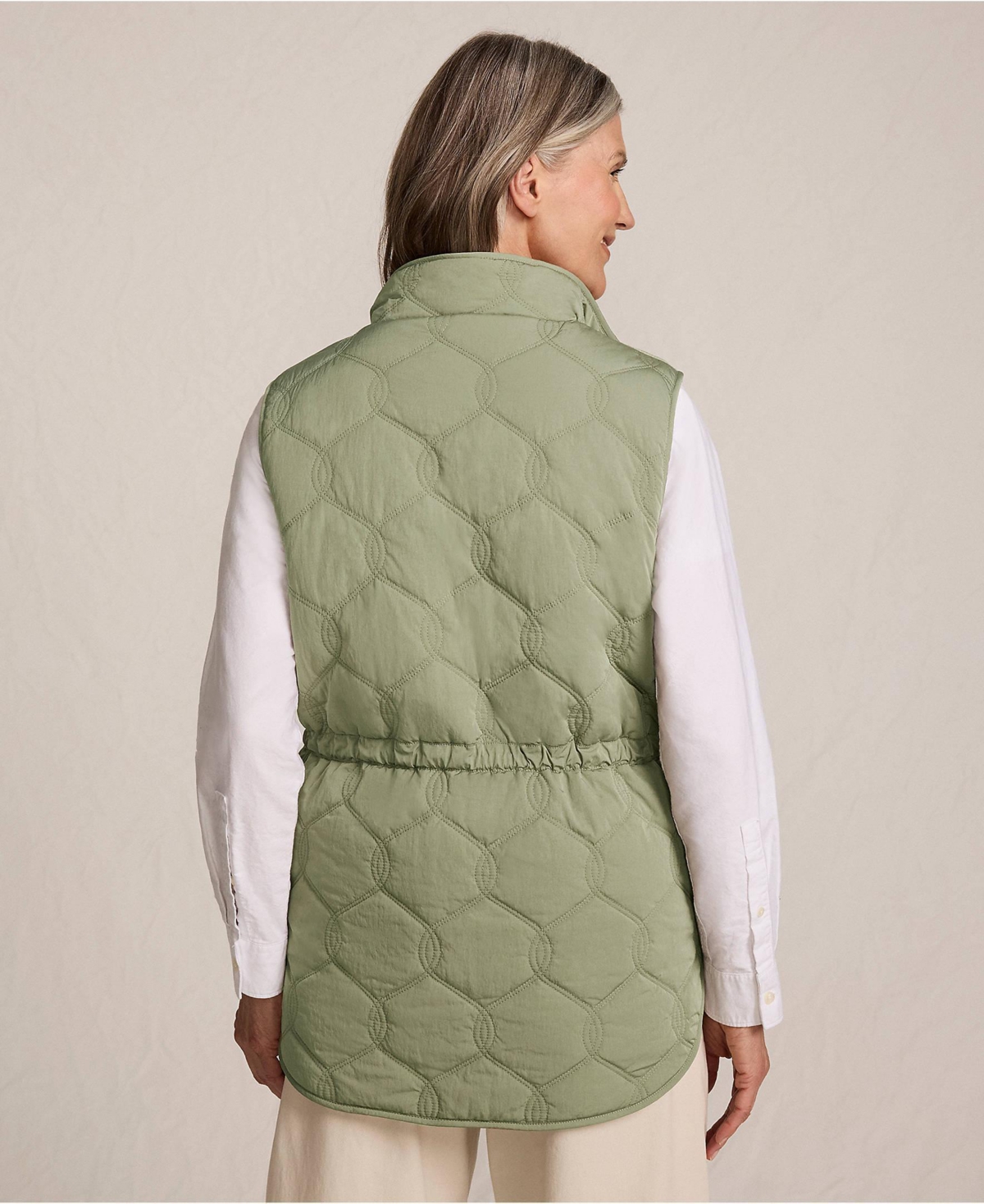 Click here for Lands End Womens Reversible Quilted High Pile Flee... prices