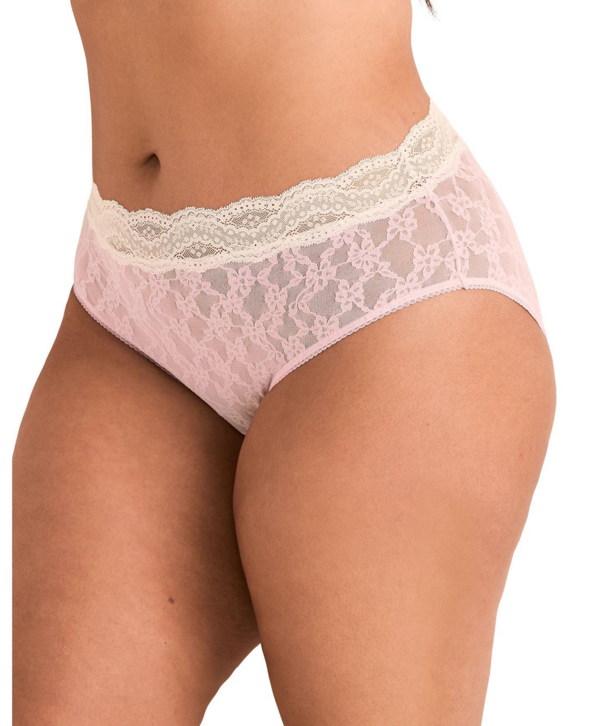 Click here for Adore Me Plus Size Marine High Waisted Panty - Lig... prices