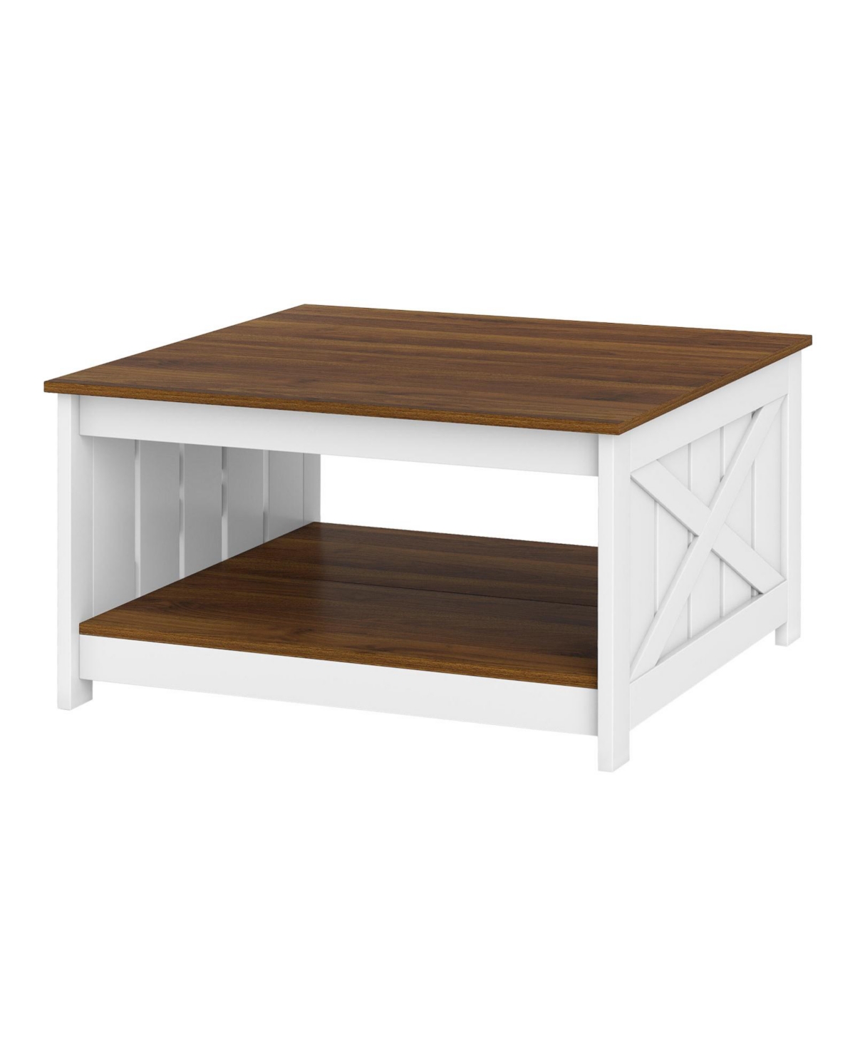 Click here for Slickblue Farmhouse Coffee Table Square with Stora... prices