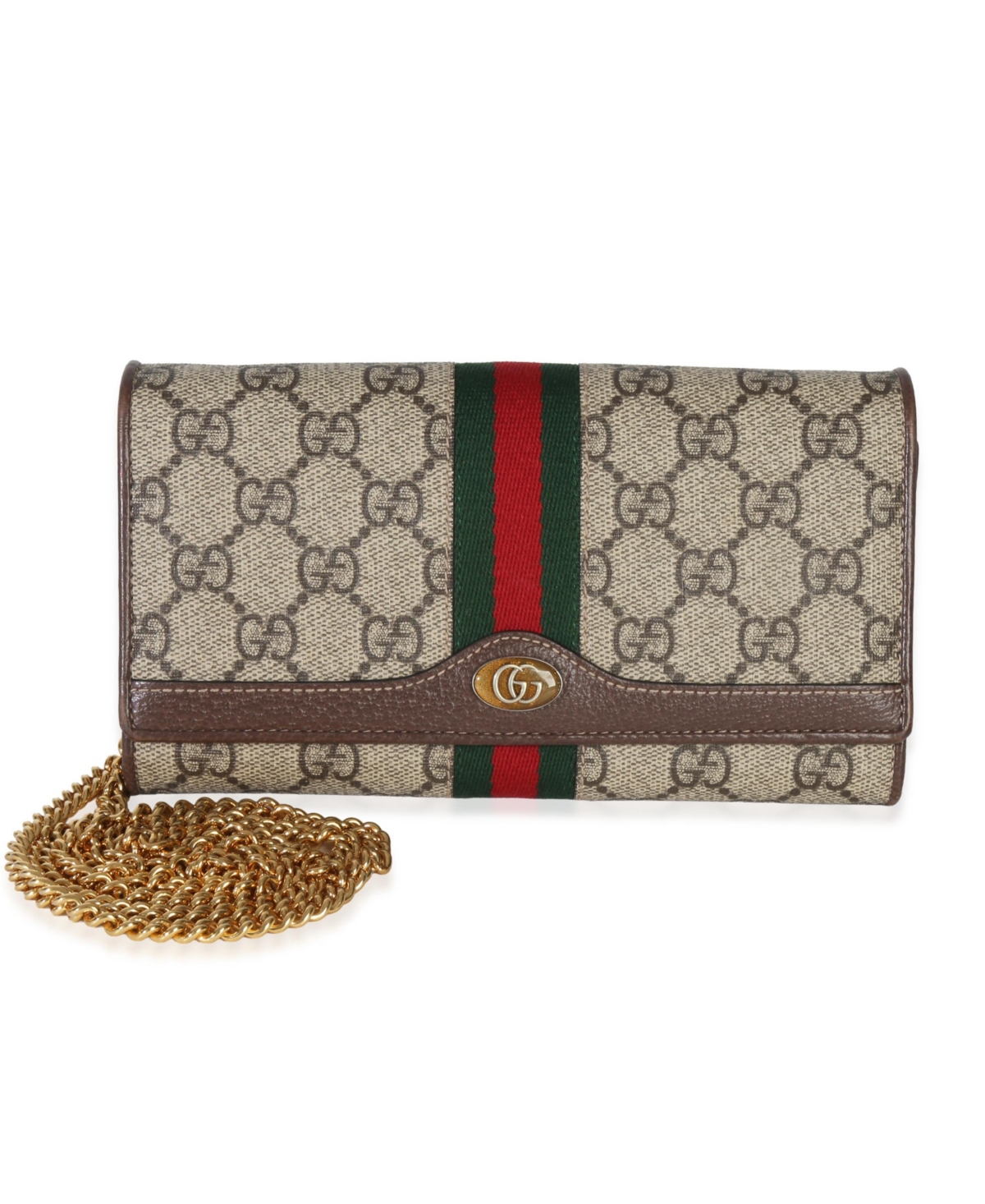 Click here for Pre-Owned Gucci Beige Gg Supreme Canvas Ophidia Wa... prices