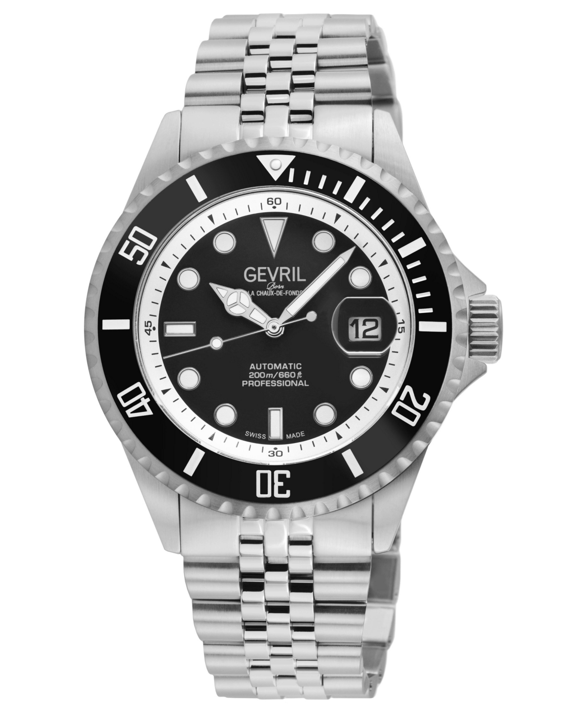 Click here for Gevril Mens Wall Street Swiss Automatic Bracelet W... prices