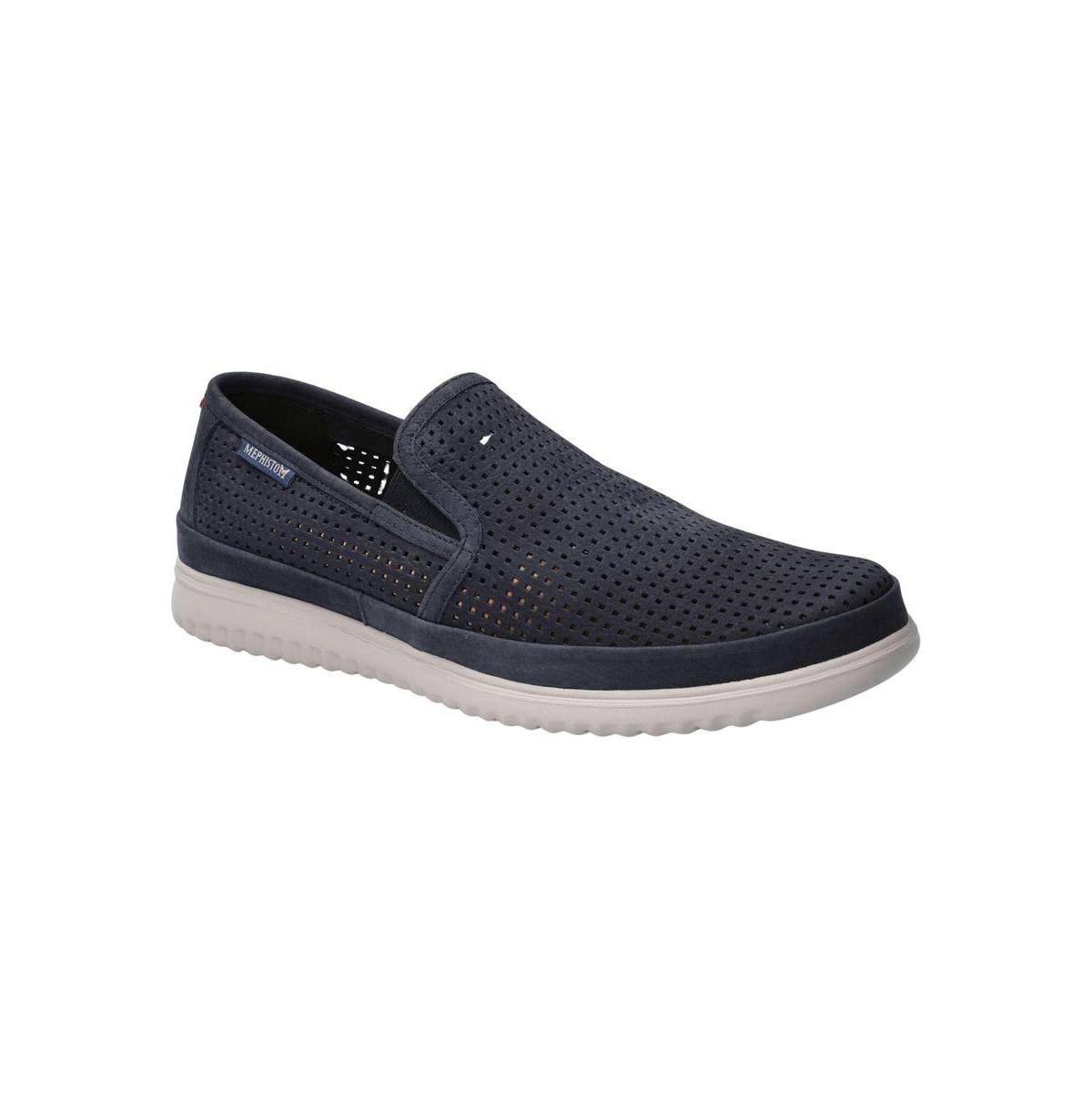 Click here for Mephisto Mens Tiago Nubuck Slip-On - Navy prices