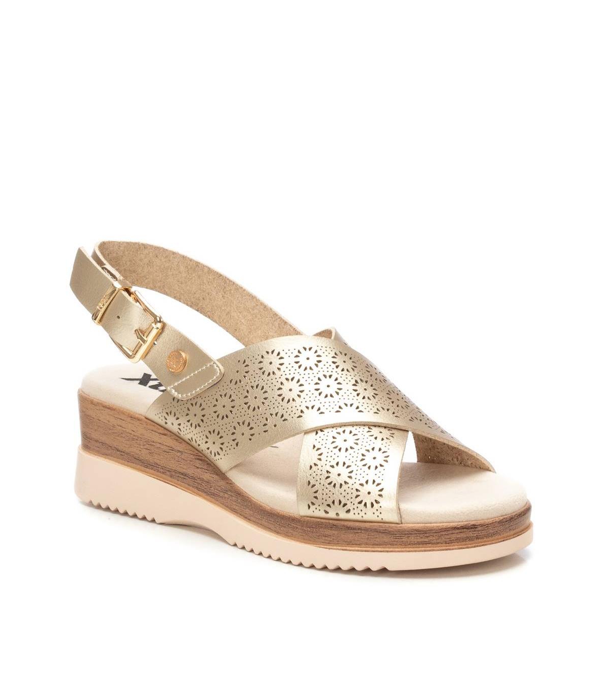 Click here for Xti Womens Wedge Sandals - Gold prices