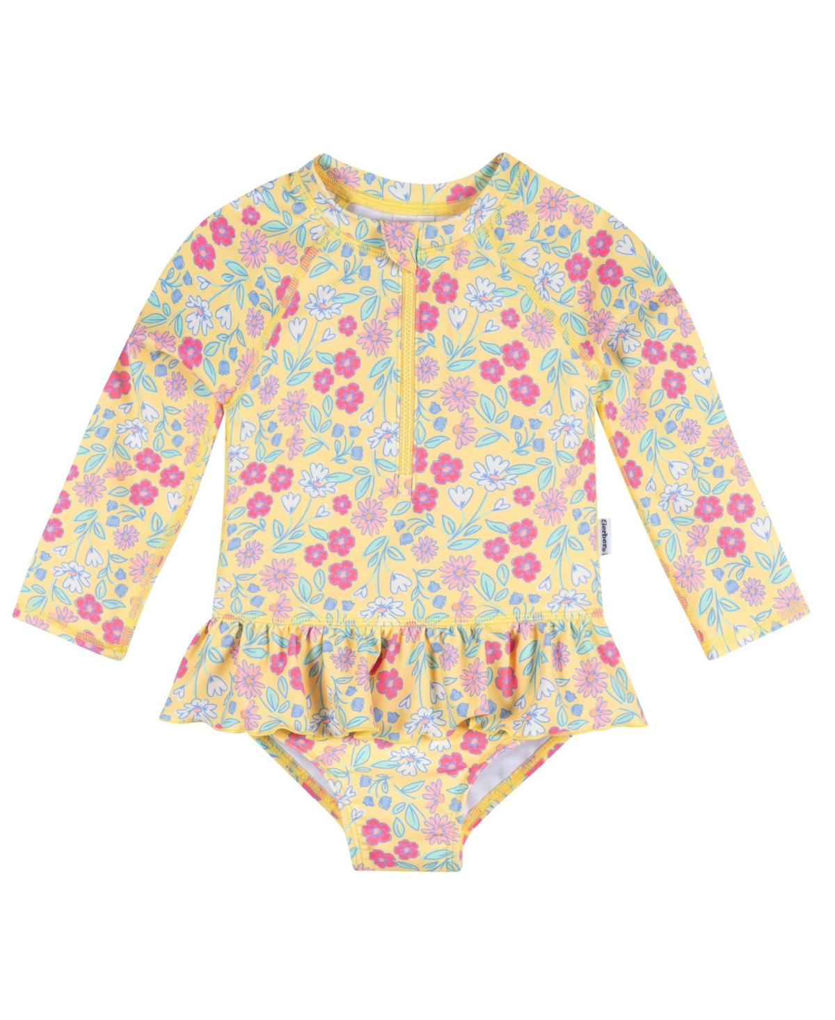 Click here for Gerber Baby Girls Rashguard Suit - Floral prices