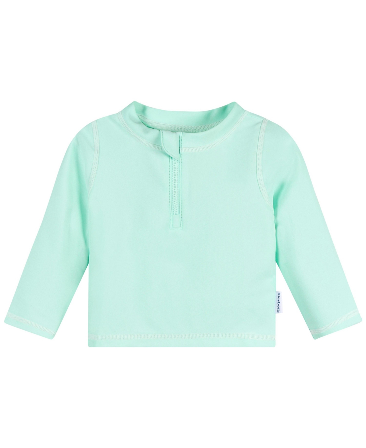 Click here for Gerber Baby Neutral Rashguard Top - Mint green sol... prices