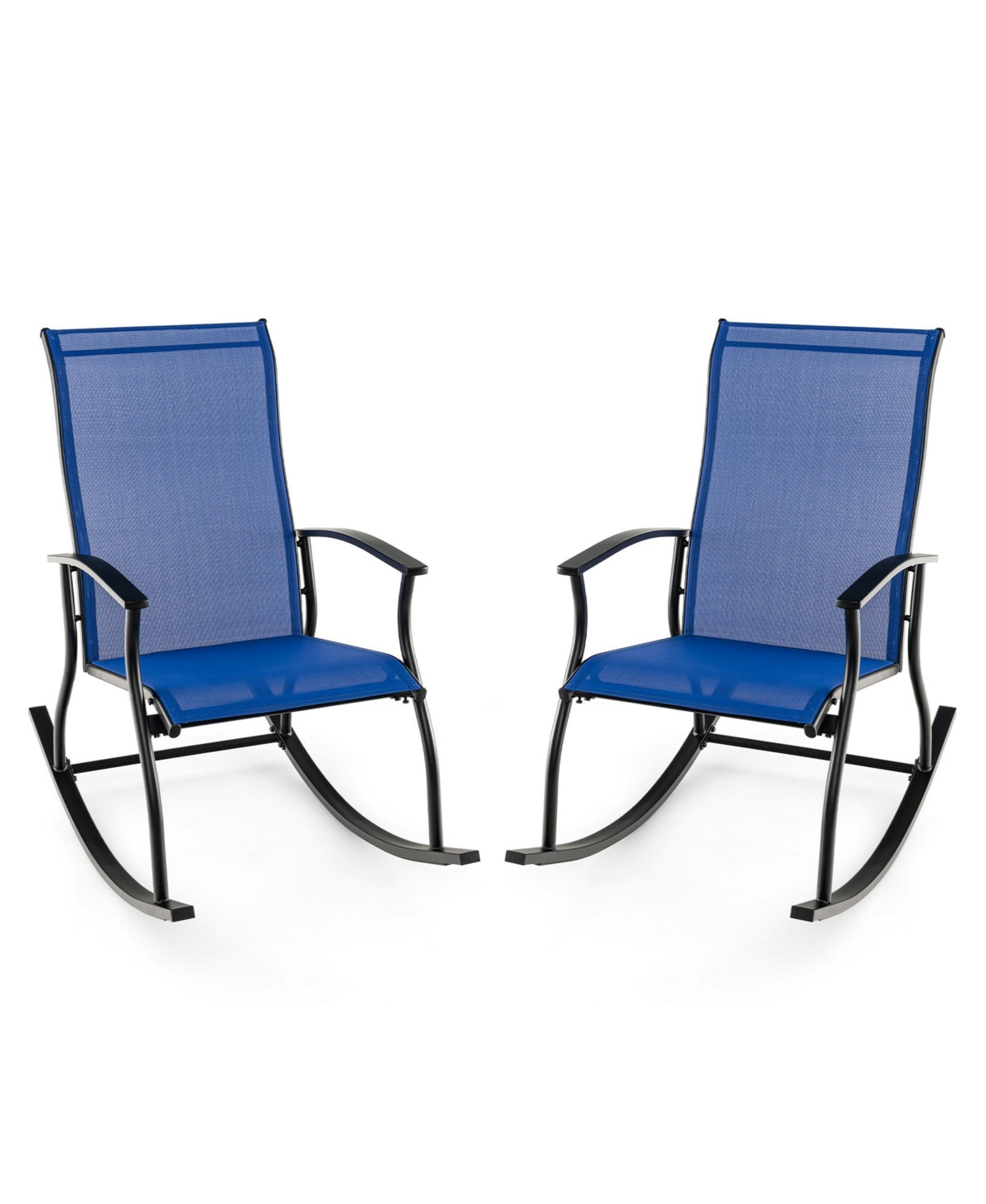 Click here for Gymax Set of 2 Outdoor Rocking Chair Patio Rocker... prices
