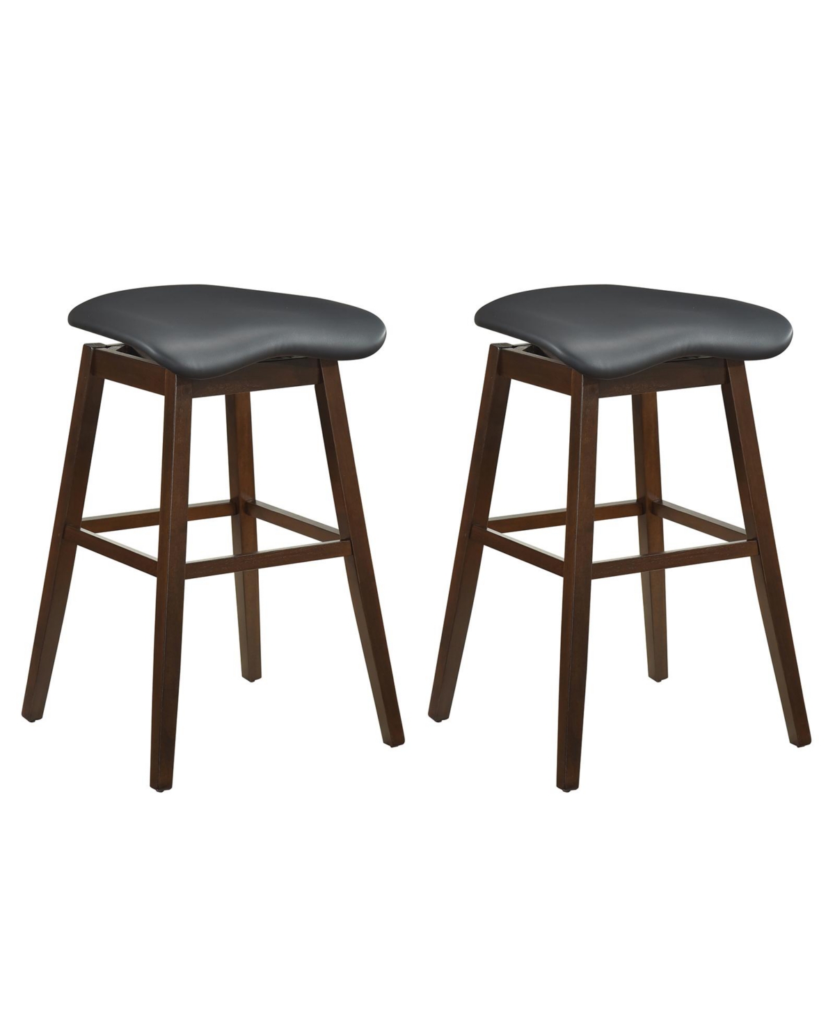 Click here for Gymax Set of 2 Swivel Bar Stools 31 Bar Chairs w/... prices