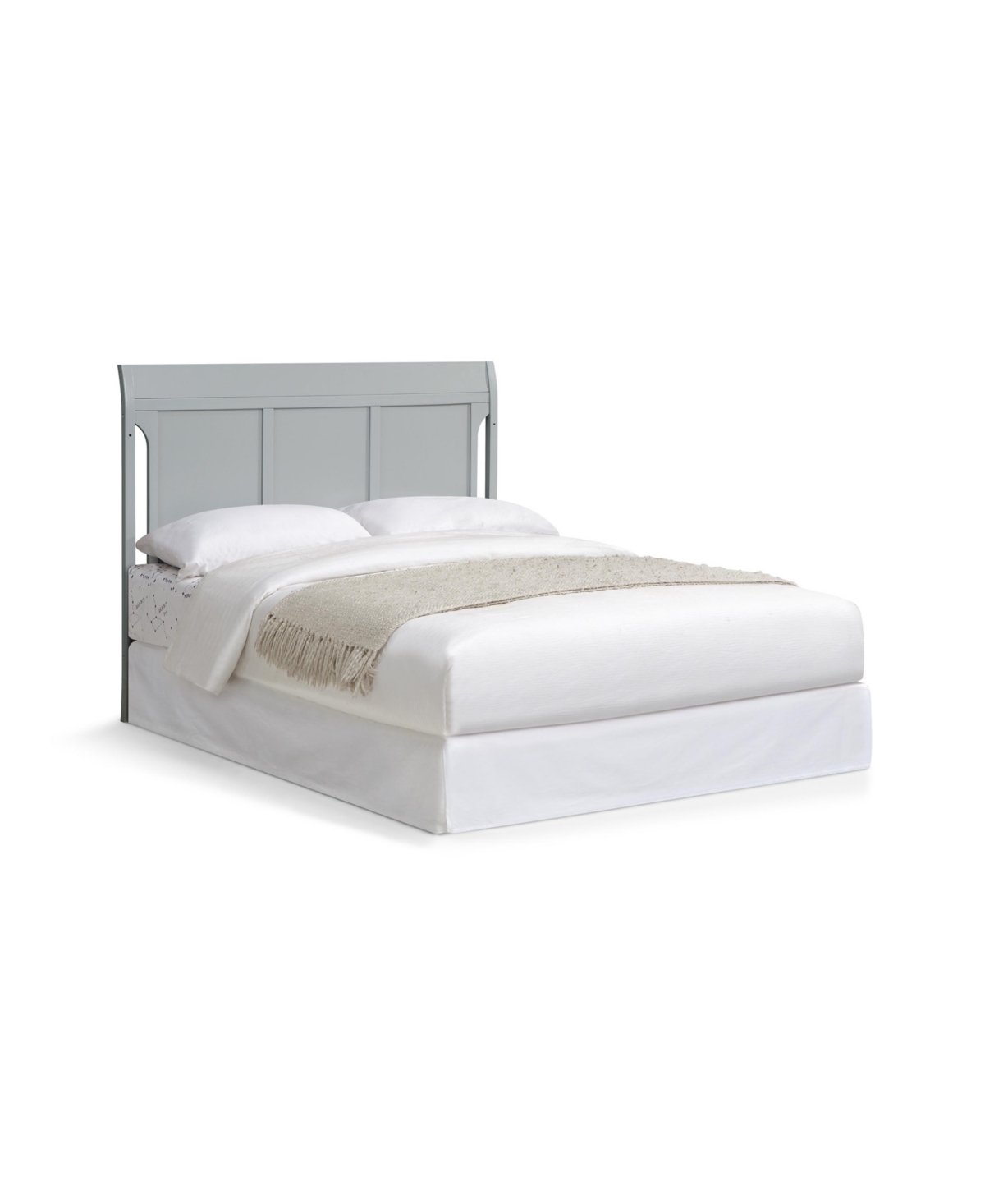 Click here for Jujabu 4 in 1 Modern Sleigh Convertible Crib Gray... prices