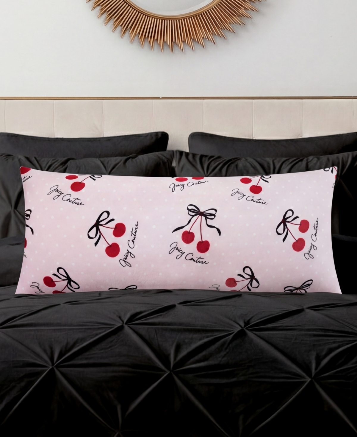 Click here for Juicy Couture Ultra-soft Plush Body Pillow  20 x 4... prices