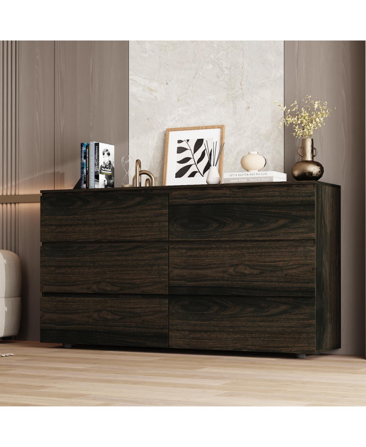 Click here for Famapy 6-Drawers Wood Chest of Drawer Cabinet Orga... prices