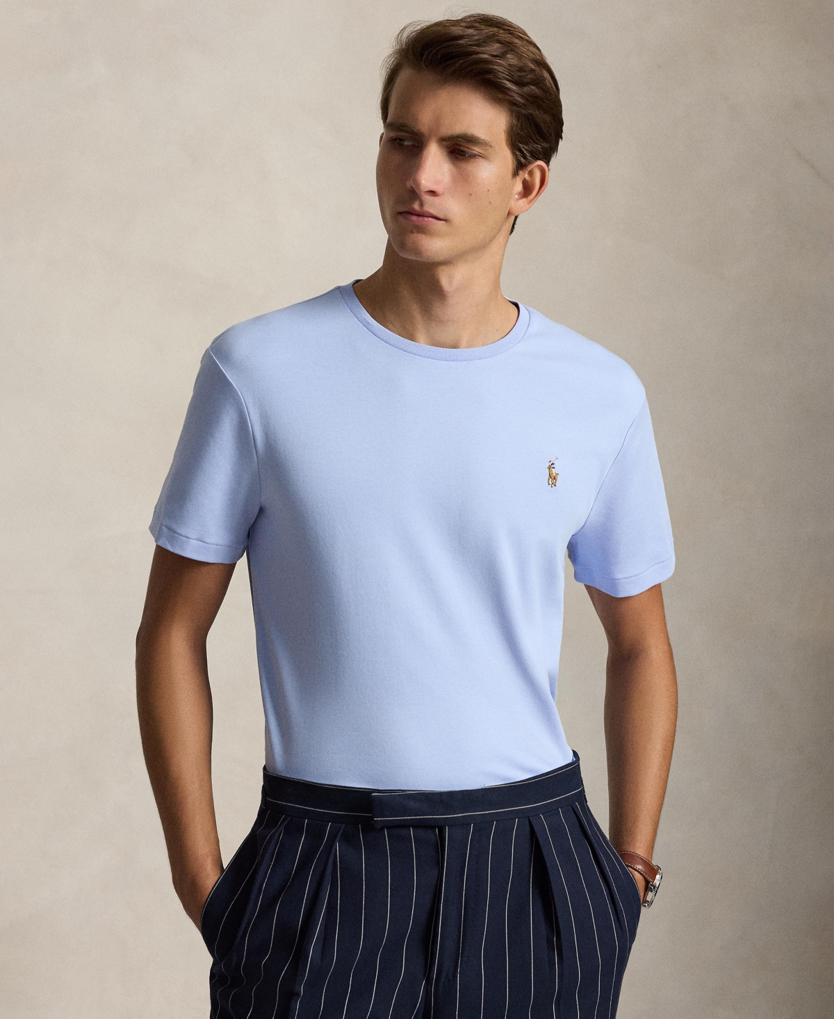 Click here for Polo Ralph Lauren Mens Custom Slim Fit Soft Cotton... prices