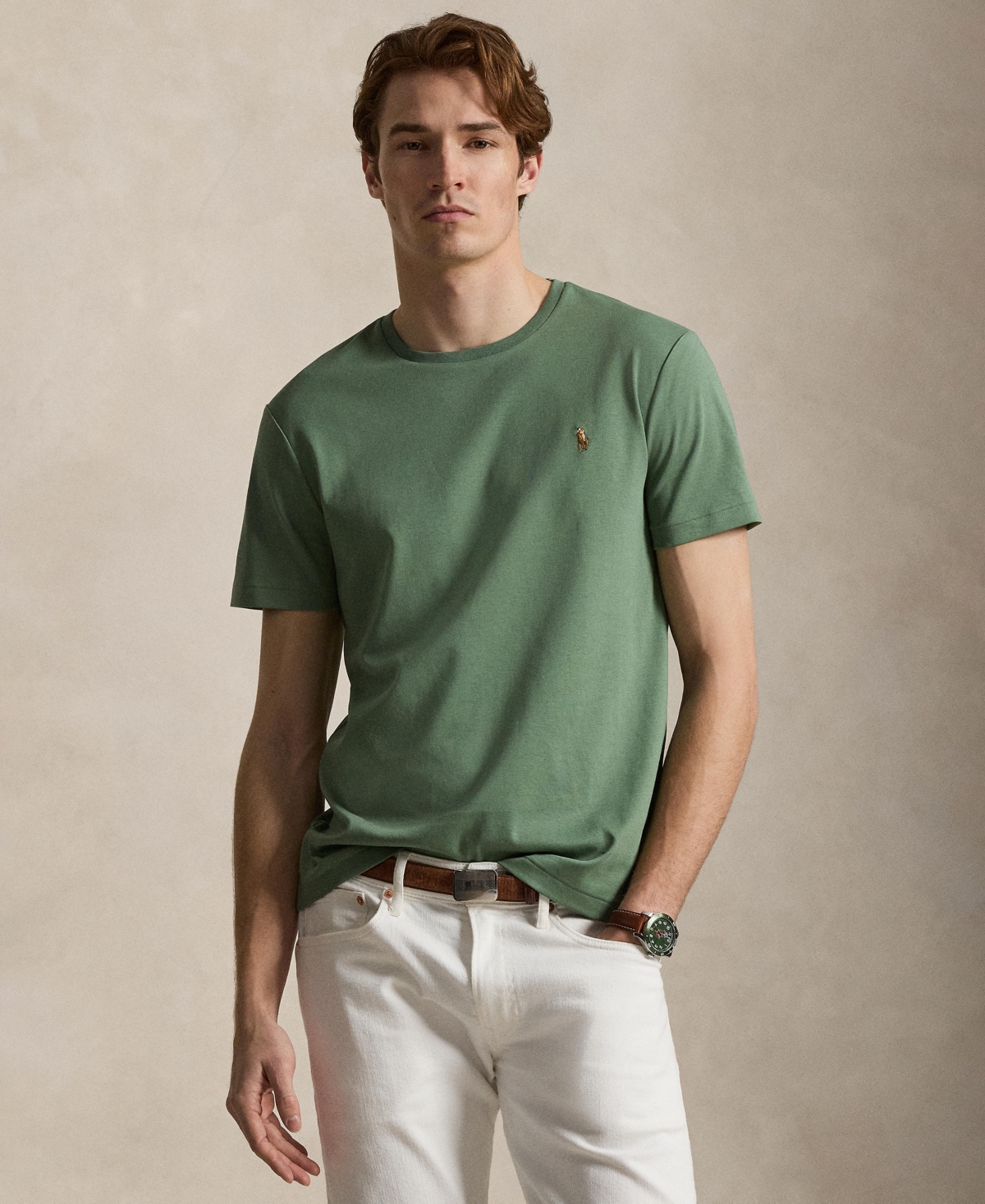 Click here for Polo Ralph Lauren Mens Custom Slim Fit Soft Cotton... prices