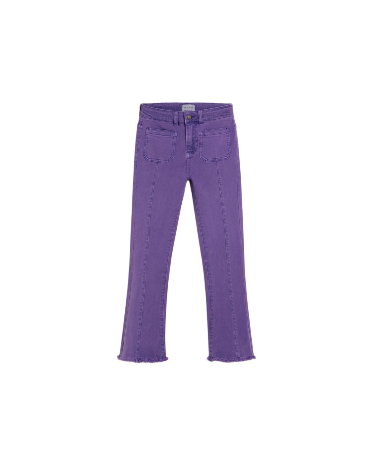Click here for Scalpers Little Girls Flare Pants - Purple prices
