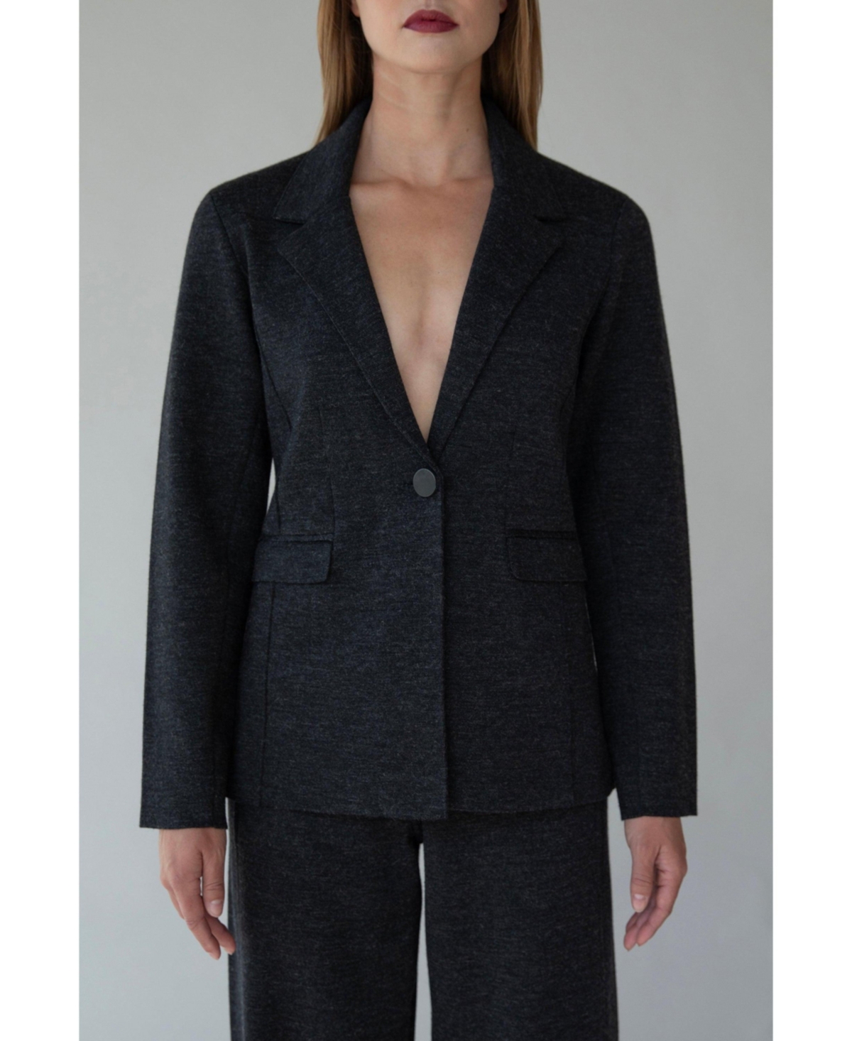 Click here for Sskein Womens Gabi Blazer - Charcoal prices