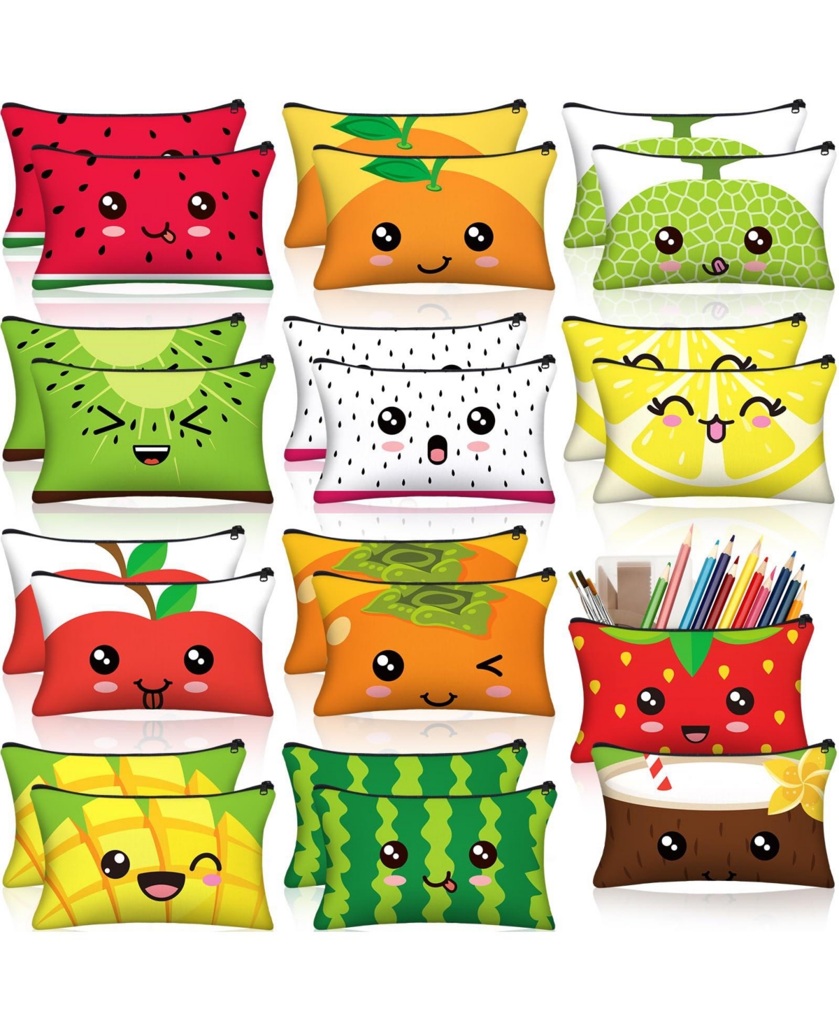 Click here for Gnuadz Cute Animal Zipper Pencil Case Canvas Pen B... prices