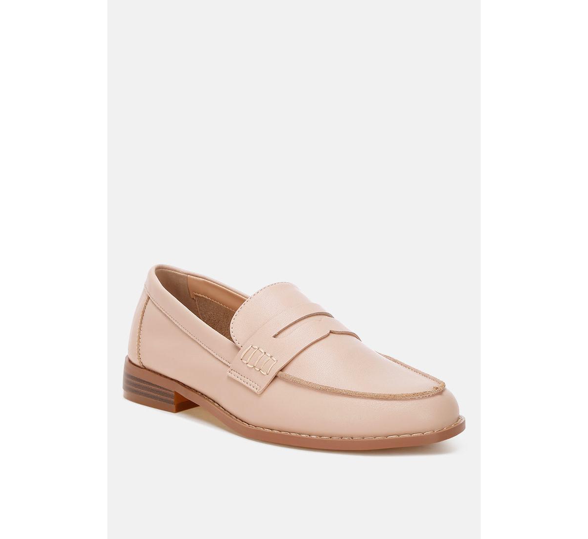 Click here for London Rag Womens Reiga Low Block Heel Loafers - B... prices