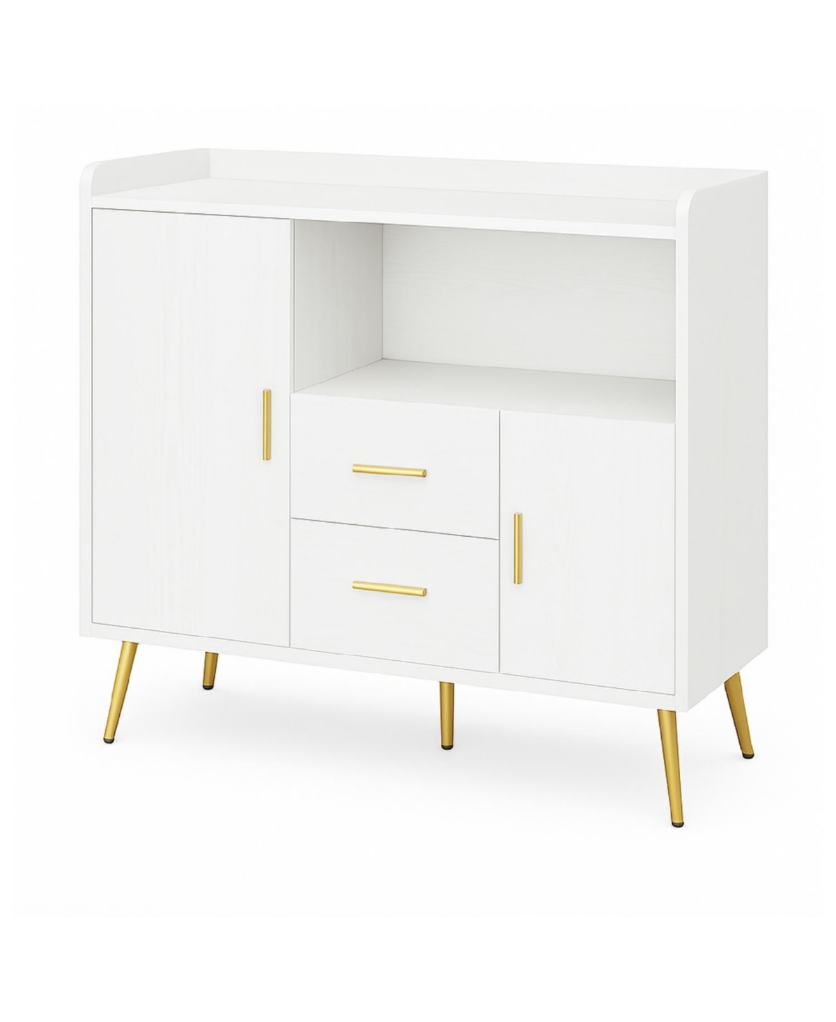 Click here for gaomon Farmhouse Kitchen Microwave Cabinet with St... prices