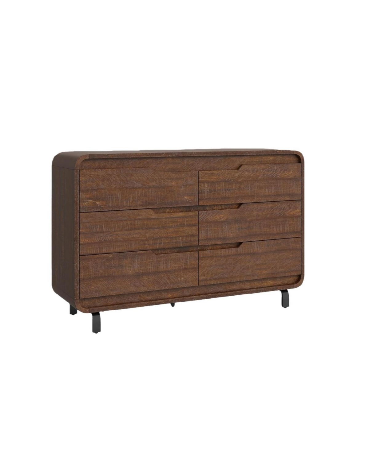 Click here for gaomon Modern Wood Dresser with 6 Storage Drawers... prices