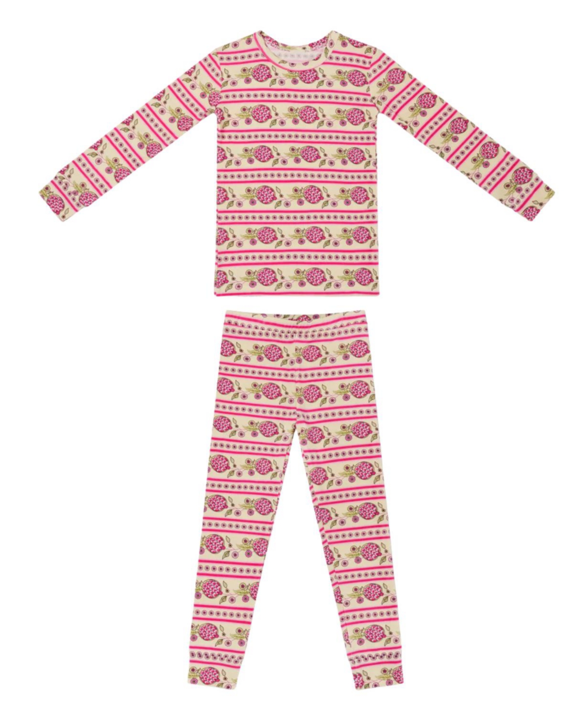 Click here for Motette Toddler Girls Pomegranate Soiree Pajama Se... prices