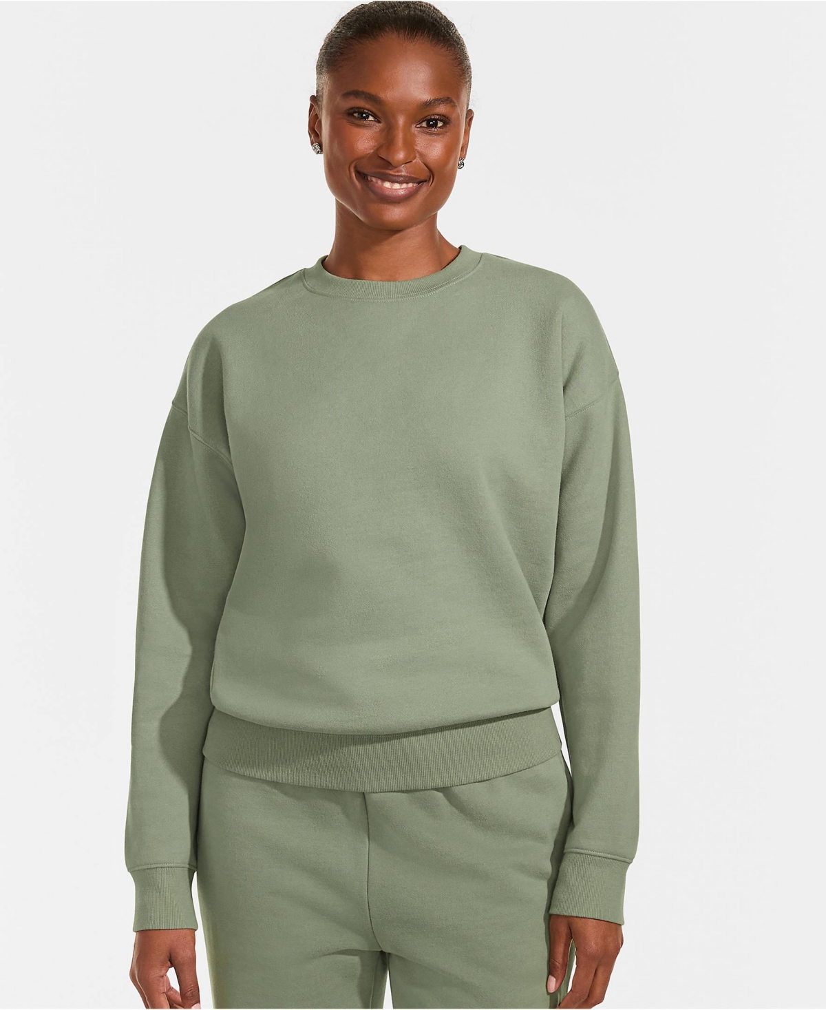 Click here for Lands End Womens Relaxed Serious Sweats Long Sleev... prices