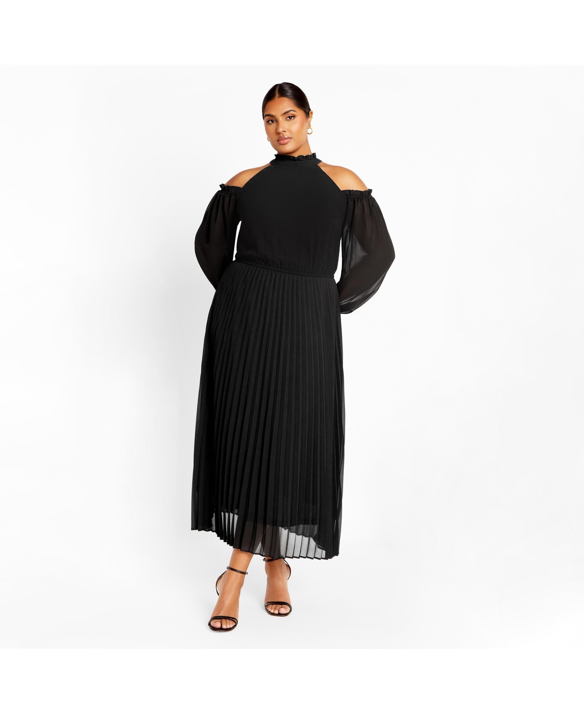 Click here for City Chic Womens Promise Maxi Dress - Black prices