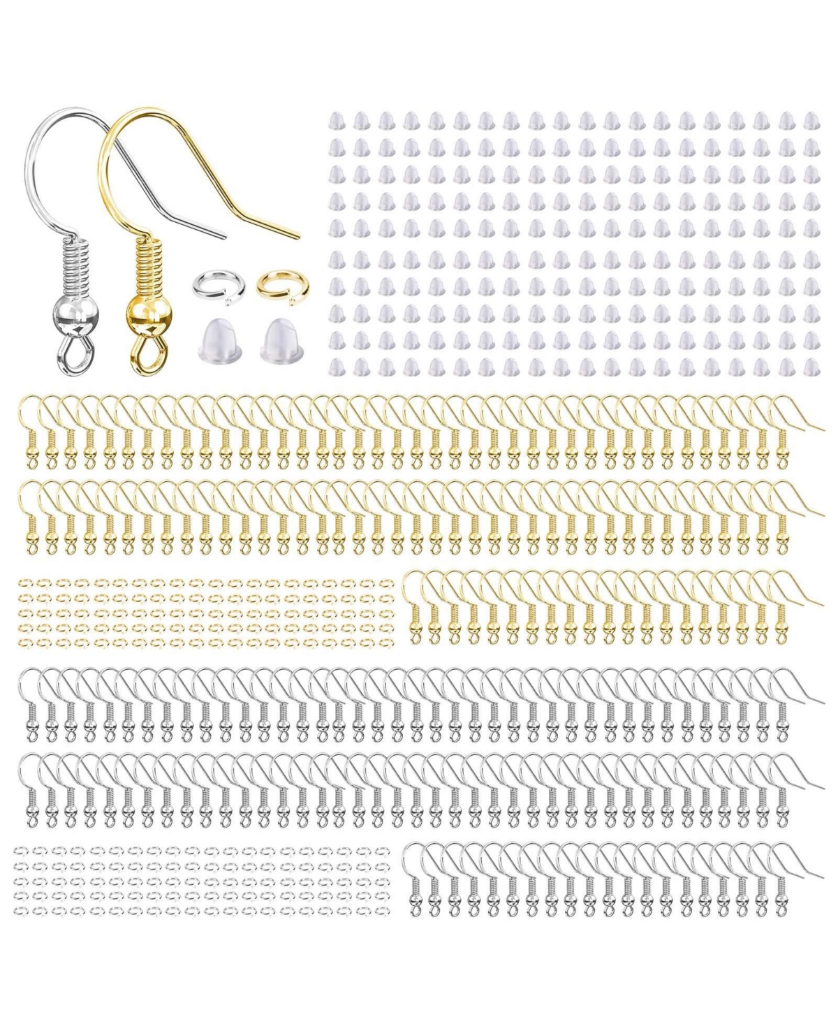 Click here for Gnuadz 600pcs Earring Hooks Making Supplies Kit Ju... prices
