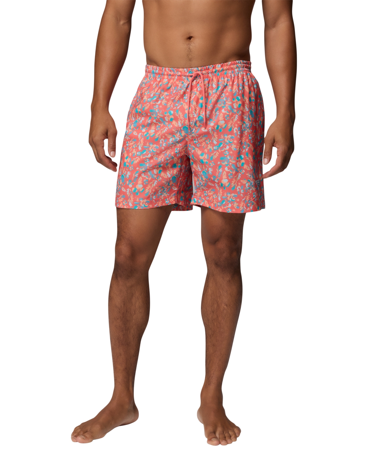 Columbia Mens Pfg Rambler Printed Water Short - Melonade Tropica