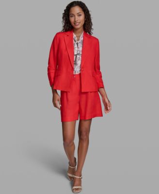 Click here for Karl Lagerfeld Paris Womens Cropped Single Button... prices