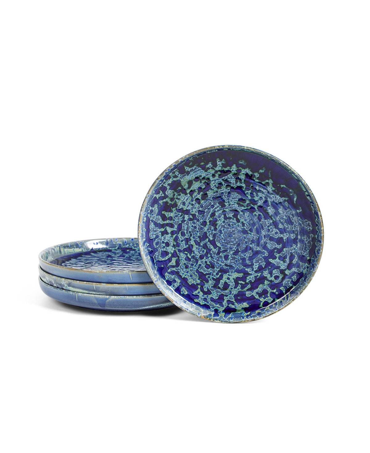 Click here for Lemieux Et Cie Hanami Salad Plates  Set of 4 - Blu... prices