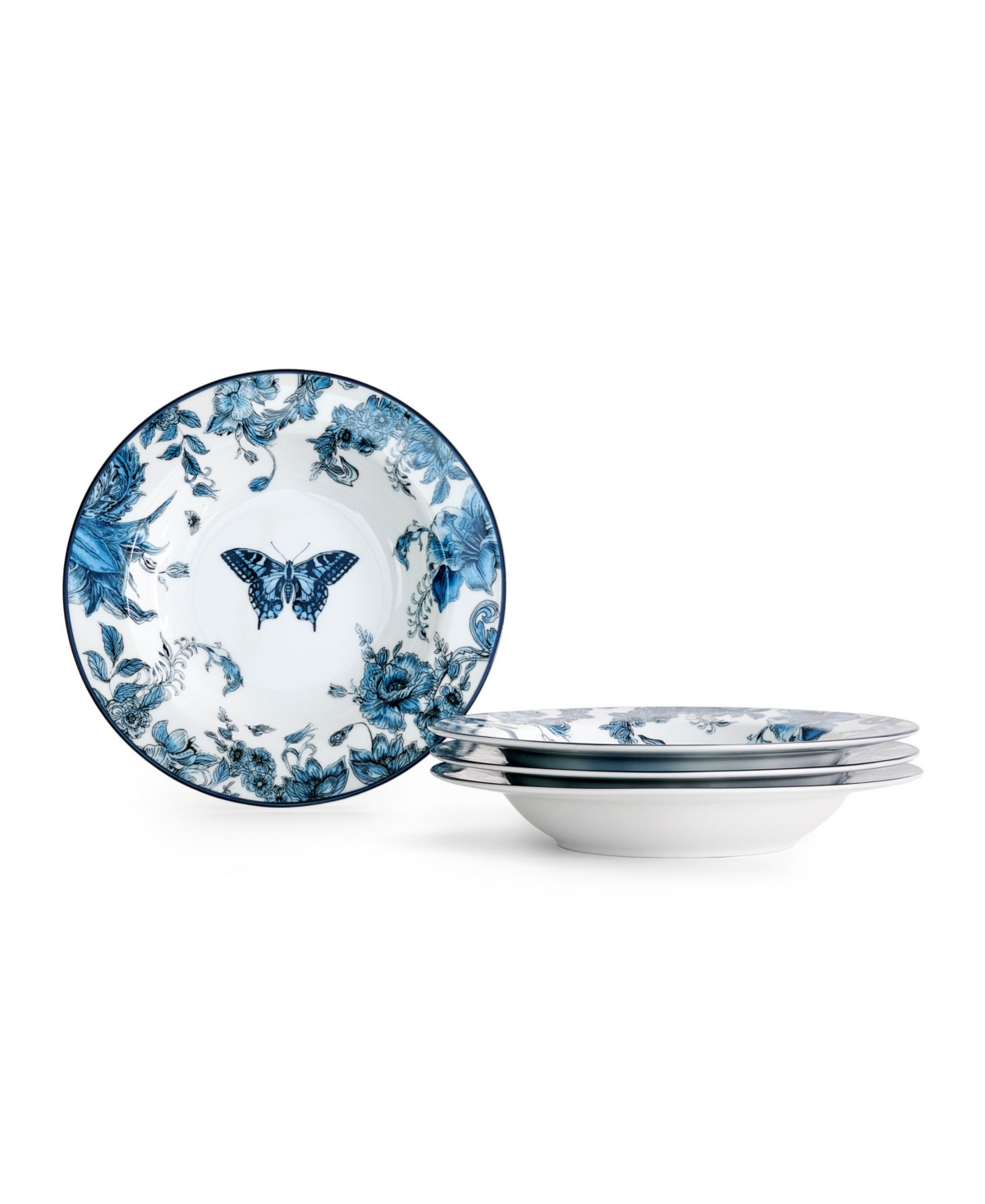 Click here for Marchesa Monarcha All-Purpose Bowls  Set of 4 - Bl... prices