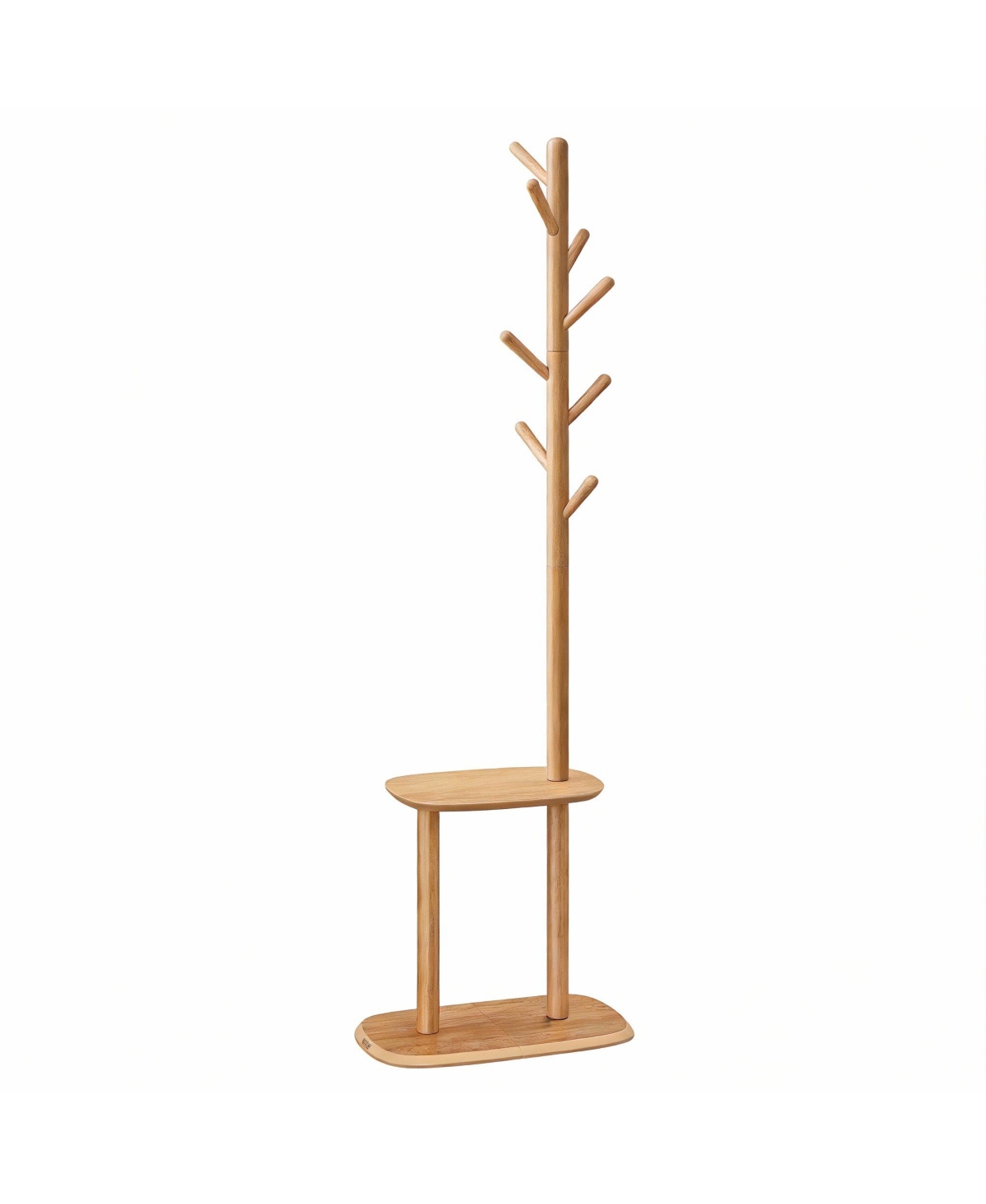 Click here for Yigii 8 Hooks and Shelf Freestanding Coat Rack - 6... prices