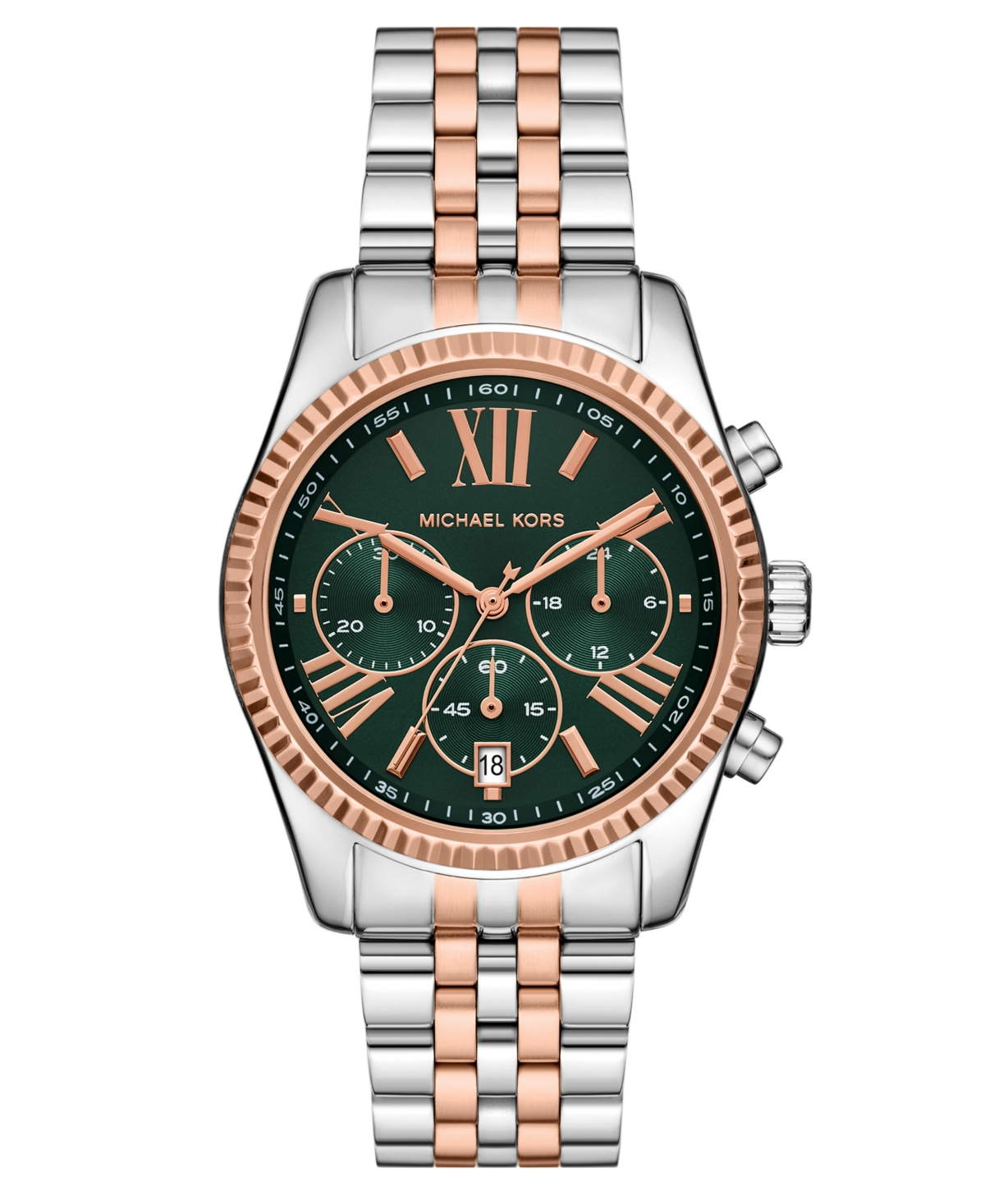 Click here for Michael Kors Womens Lexington Quartz Chronograph T... prices