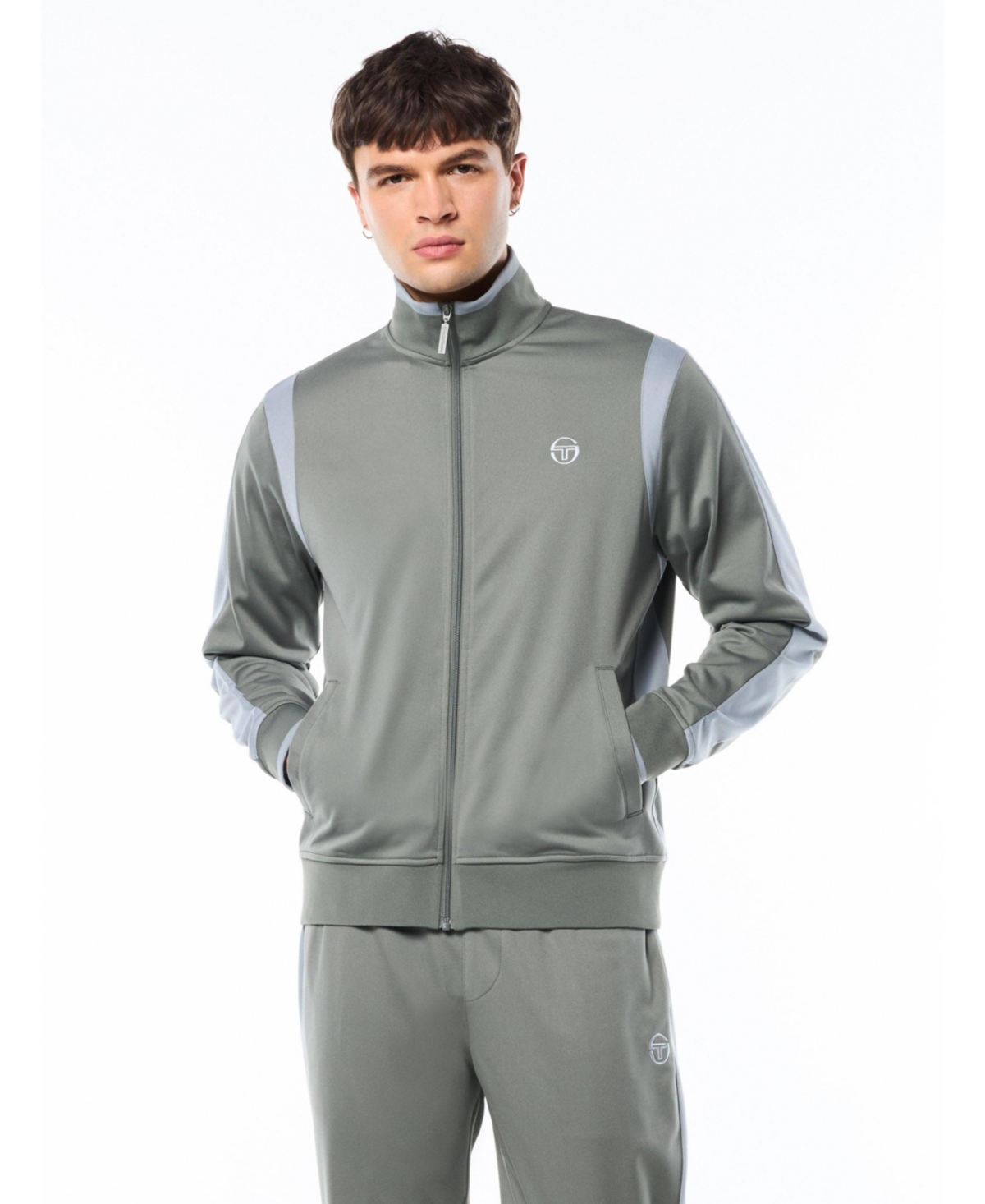 Click here for Sergio Tacchini Mens Massimo Track Jacket - Agave... prices